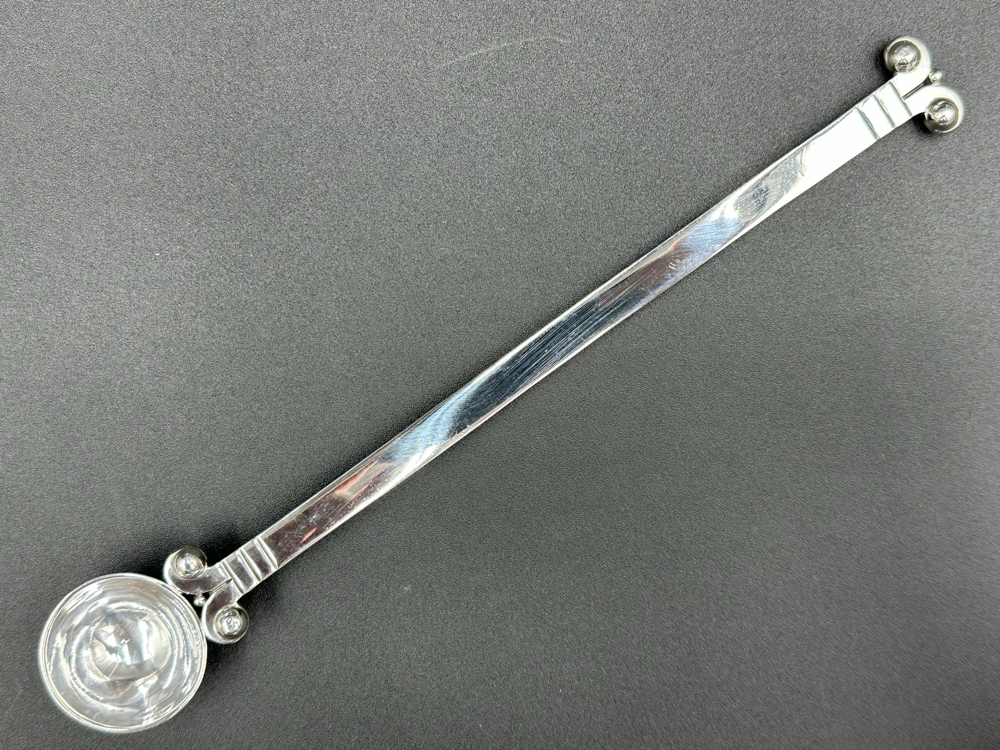 Mexican Sterling Silver Bar / Cocktail Spoon by Héctor Aguilar c. 1955 ...
